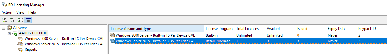 Remote Desktop Licensing on Azure AD Domain Services | AAD Support Notes