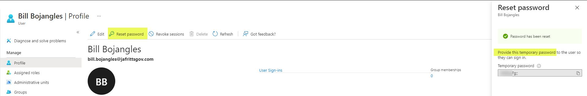 Why is Azure AD Password Reset (SSPR) Setting the “User must change ...