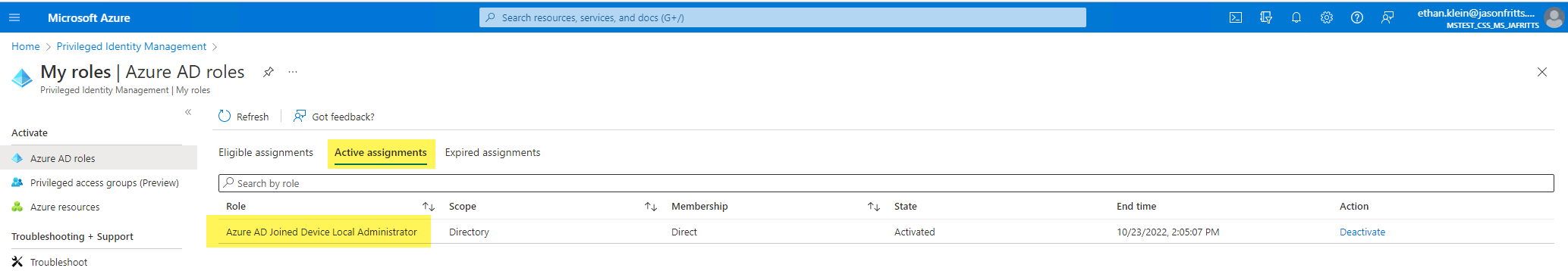 Elevating to the Azure AD Joined Device Local Administrator Role with ...